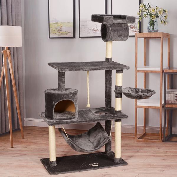 Quality Dark Grey Detachable Sisal Cat Scratching trees toys for sale