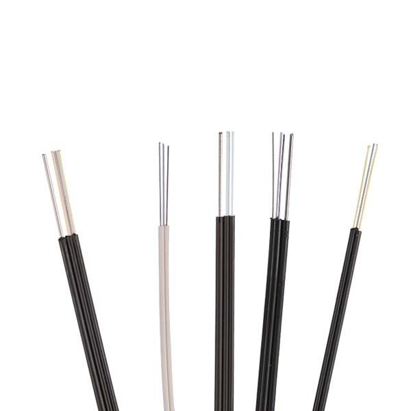 Quality 1B Drop Fiber Optic Cable GJXFH Outdoor Aerial FTTH Single Mode Fiber Optic Cable for sale