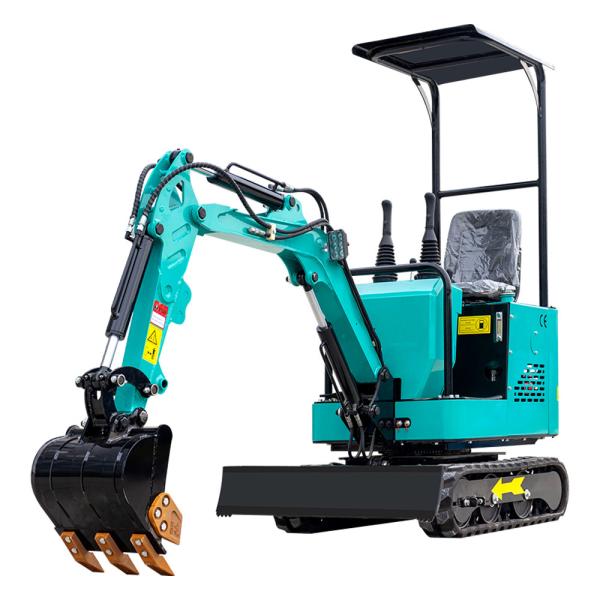 Quality PC10 Euro5 Hightop Mini Excavator Machine With Roll Over Protection System for sale