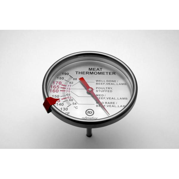 Quality Dial 2.7'' Probe Type Digital BBQ Thermometer , Analog Dial Thermometer Quick Response for sale
