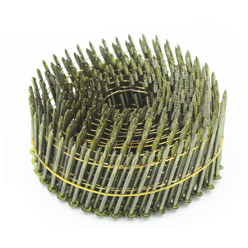 2.3*65mm 16 Degree Galvanized Wire Welded Coil Ring Nails