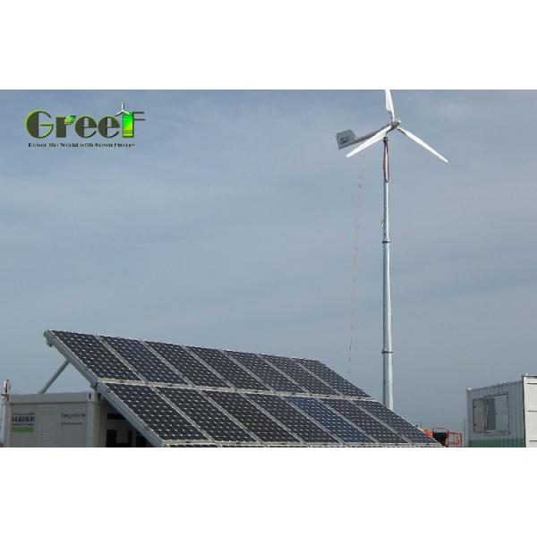 Quality 5kw 10kw Wind Solar Hybrid System With PV Solar Panel for sale