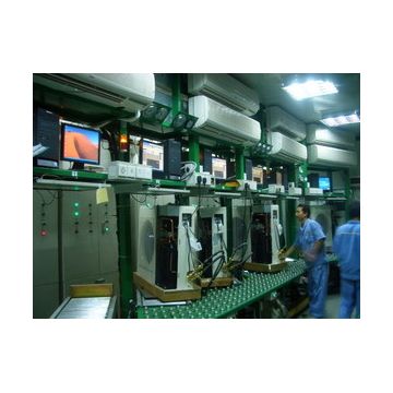 Quality Window AC Electronic Automated Assembly Line Floor Type AC Performance Testing for sale