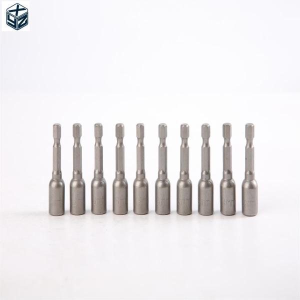 Quality 1/2in Drive CRV Material 6.35 Hexagon Magnetic Nut Driver Set for Hand Electric for sale