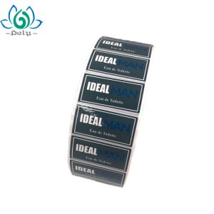 Quality 3x5cm Eau De Toilette Adhesive Vinyl Stickers , Perfume Bottle Stickers for sale