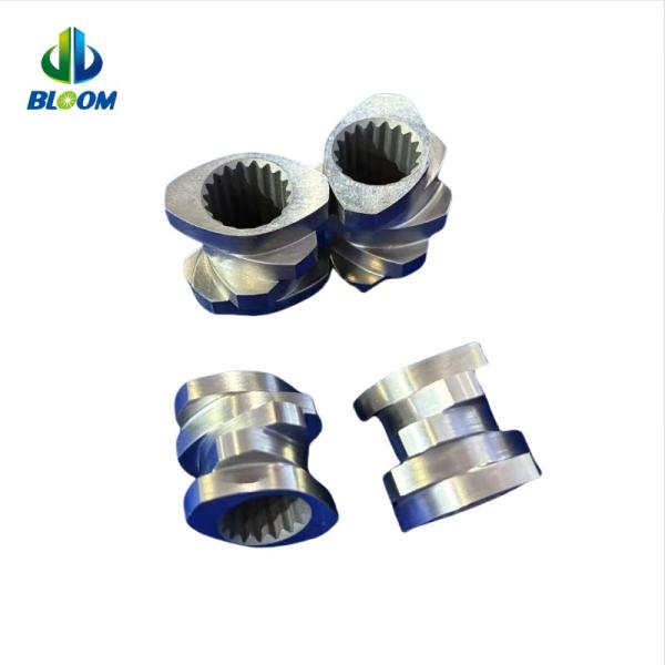 Quality ZSK Twin Extruder Parts Screw Elements For Lithium Battery Slurry Production for sale