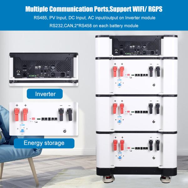 Quality Deep Cycle Lithium Battery Home Inverter Redidential Lifepo4 Battery for sale
