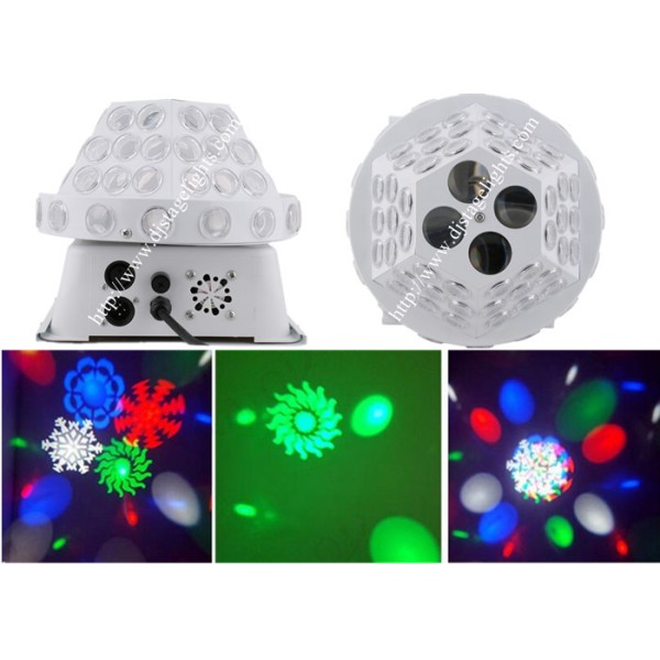 Quality 4 Eyes DMX Disco Stage LED Lights 30W RGBW Led Image Magic Light for sale