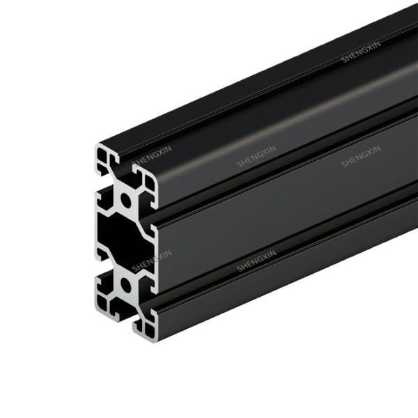 Quality Shengxin 's T3-T8 Grade Anodizing Aluminum Extruded Profiles for 6000 Series in Black for sale