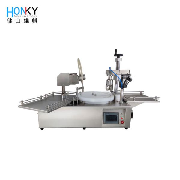 Quality Aseptic 1500 BPH Benchtop Liquid Filling Machine with Ceramic Pump for for sale