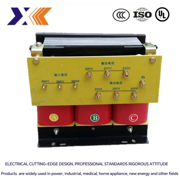 Quality Customized 5KW 7.5KW Three Phase 380V to 220V Servo Transformer for Motor Driver for sale
