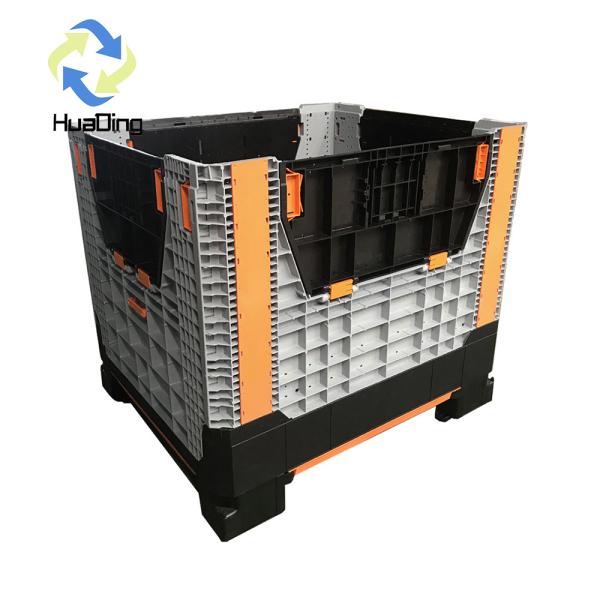 Quality Dynamic Load 1T Heavy Duty HDPE Lockable Pallet Box for Easy Handling and Durability for sale