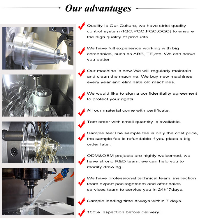 Custom CNC Milling Machining Metal Flange Housing Aluminum Stainless Steel Machined Parts Precision Machining Part/ Machine Part/ Metal Processing