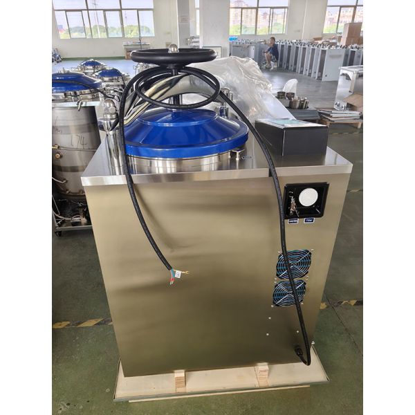 Quality Microcomputer-Controlled Vertical Autoclave Machine with 0.22Mpa Working for sale