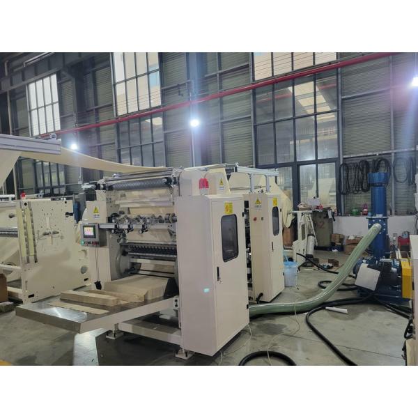 Quality Romania V Fold Hand Towel Paper Folding Machine With Glue Lamination for sale