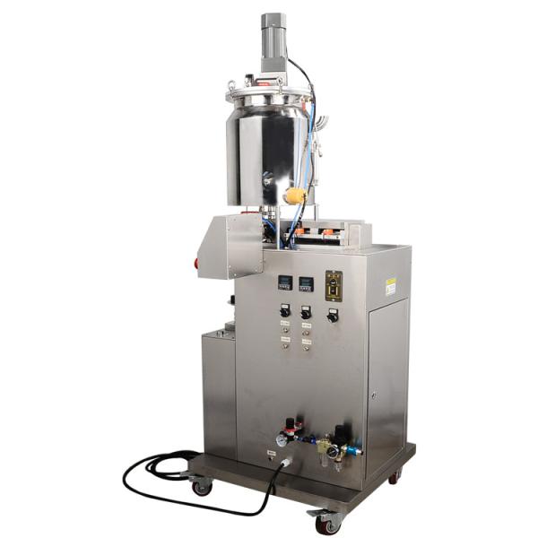Quality Double Head Mascara Filling Machine Vertical Quantitative Heating for sale