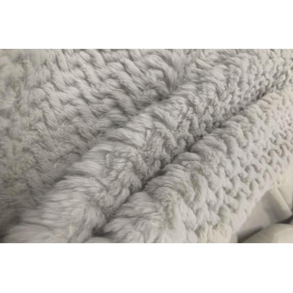Quality Solid Pattern Imitation Rabbit Fur For Faux Rabbit Fur For Garment And Crafts for sale