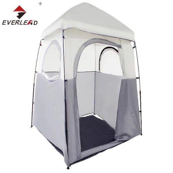 Quality Single Door Privacy 190T Polyester Camping Shower Tent for sale