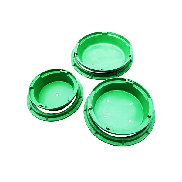 Quality Composite Garden Sewer Cover , Weather Resistant FRP Circle Manhole Cover for sale