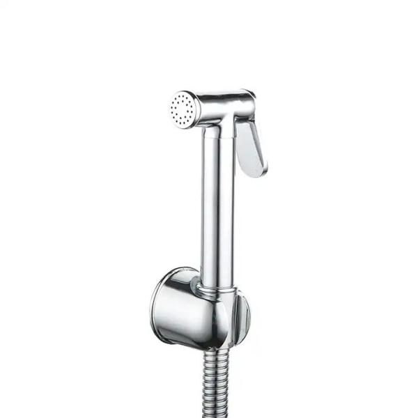 Quality Light Grey Chrome-plated Hand Bidet Sprayer For Bathroom for sale