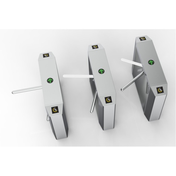 Quality Face Recognition Tripod Turnstile Gate High Performance 550mm Passage for sale