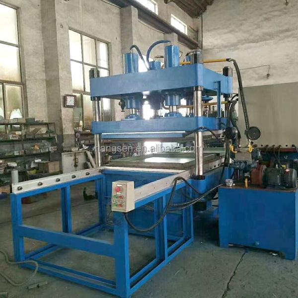 Quality Gym Rubber Floor Tiles Making Machine Plate Vulcanizing Press 5.5KW for sale