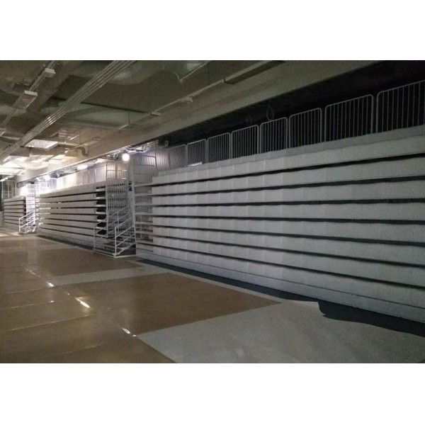 Quality Stable Spectator Retractable Grandstands High Density Polyethylene With Blow Molded Seat for sale