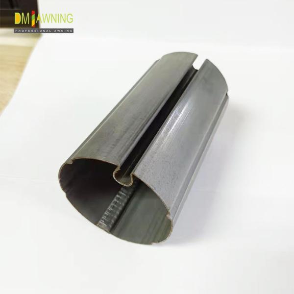Quality 70mm Galvanized Carefree Awning Tube Steel Awning Roller Tube Assembly for sale