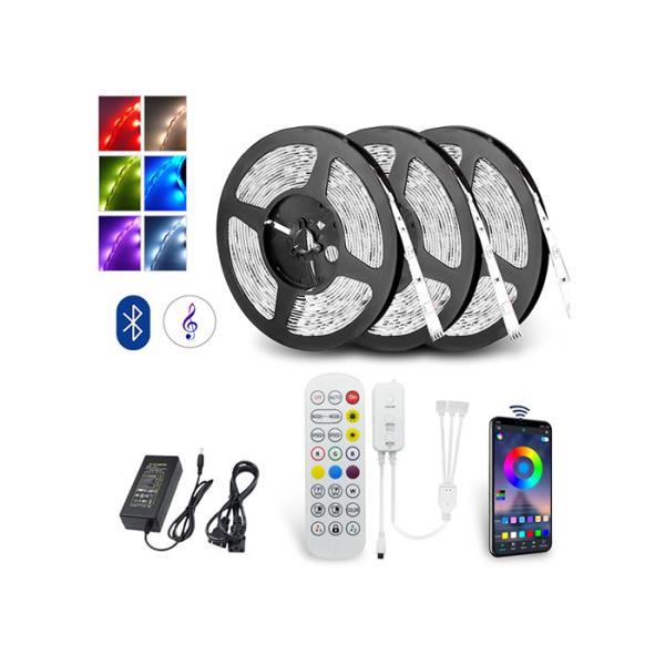 Quality 8mm 10mm SMD Led Flexible Strips 2835 RGB 30W 7.2w/M 14.4w/M for sale