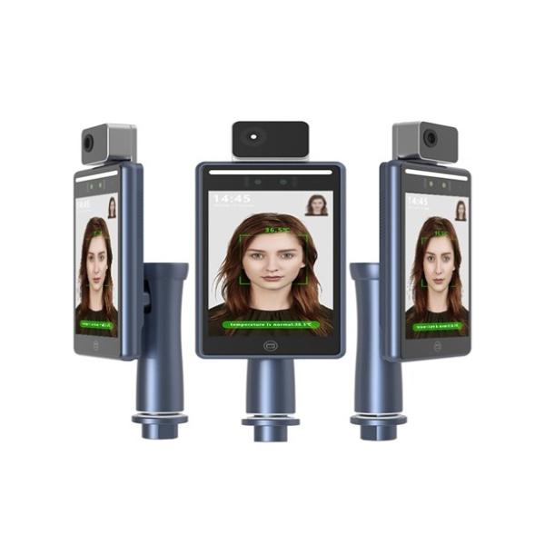 Quality IP67 Thermal Face Recognition Device Door Access Temperature Checker 0.5-1.5M for sale