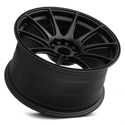 Quality Racing Mag wheels alloy rims flat black 527 for sale