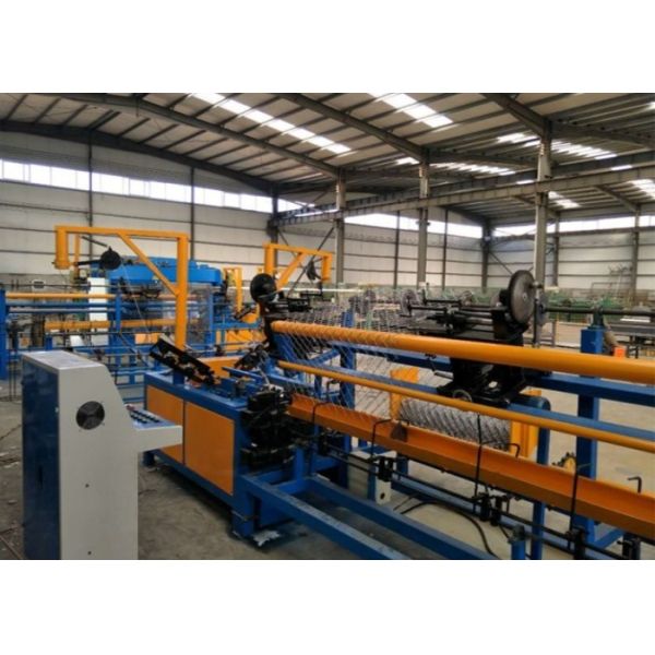 Quality 4 . 2 T Chain Link Mesh Machine , High Efficiency Automatic Chain Making Machine for sale