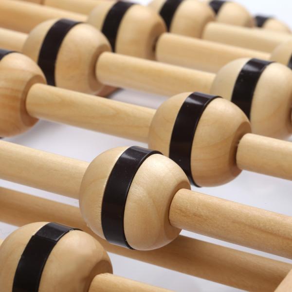 Quality Natural Wooden Electric Back Massager Eco Friendly Material Increases Blood for sale