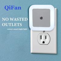 Quality ABS 62mm Smart LED Night Light Cool White For Bedroom Toilet for sale