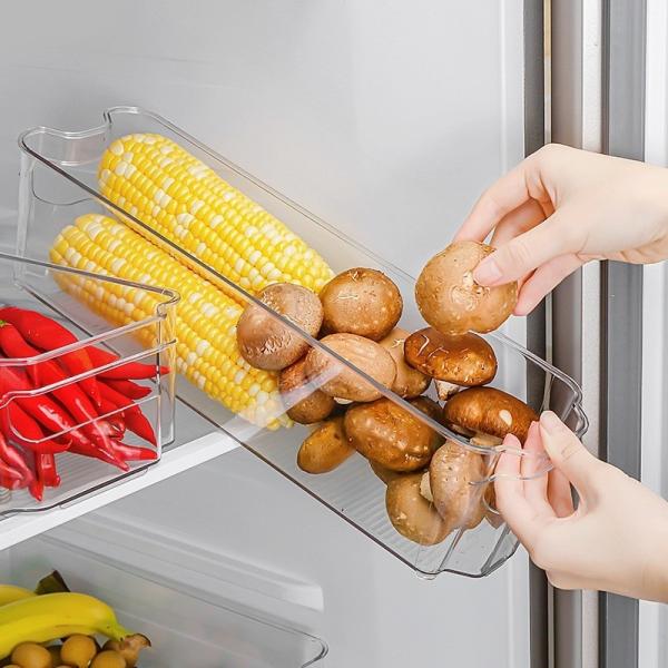 Quality Food Storage Package Square Plastic Kitchen Container for Fridge Drawer for sale