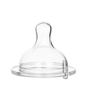 Quality Transparent Liquid Silicone Wide Neck Feeding Bottle Nipple for sale