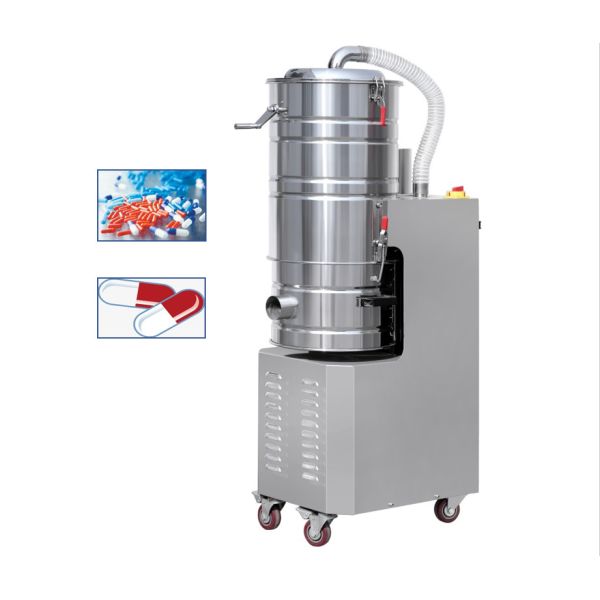 Quality TIANHE Pharmaceutical Stainless Steel Silent Vacuum Cleaner 20L for sale