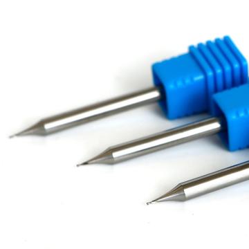 Quality Solid 0.6mm Square Micro End Mills Straight Shank for sale