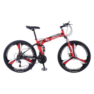 Quality Steel Frame 26inch Folding Bike 21/24/27/30 Speed Disc Brake Foldable Cycle For for sale
