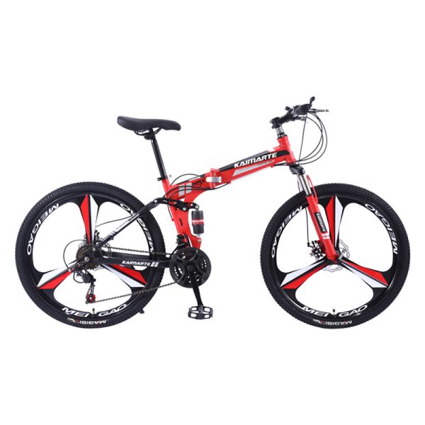 Quality Steel Frame 26inch Folding Bike 21/24/27/30 Speed Disc Brake Foldable Cycle For Adult 29 for sale