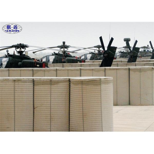 Quality Galvanized Defensive Bastion Wall , Welded Gabion Bastion Blast Wall for sale
