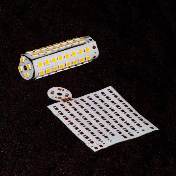 Quality Flexible 0.4mm 3.0mm SMD LED PCB Board Assembly Aluminum Base for sale