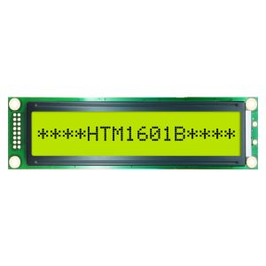 Quality 16x1 Monochrome LCD Display Module , S6A0069 Small LCD Module HTM1601B for sale