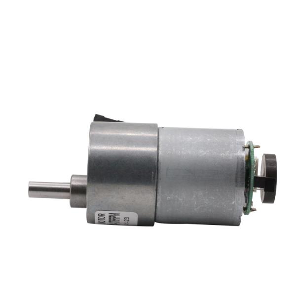 Quality 1600rpm geared electric motors JGB37 3530B DC Gear Motor With Encoder for sale