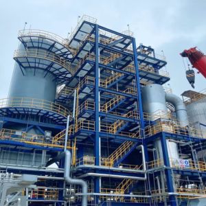 Quality 11tons/h Steam generation Preheating Rotary Kiln Large Capacity Energy Saving for sale