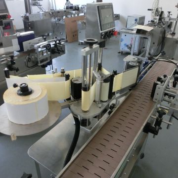 Quality High Speed Date Printer Automatic Bottle Labeler Machine 60 Bottles/Min Capacity for sale