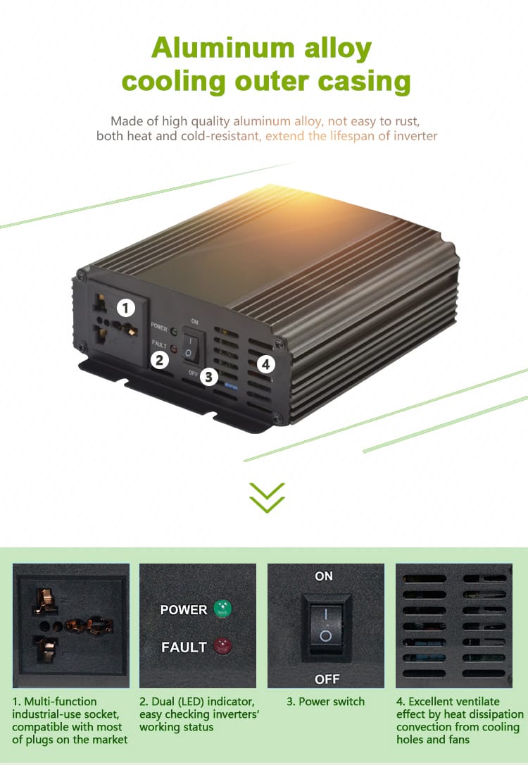 400w pure sine wave inverter