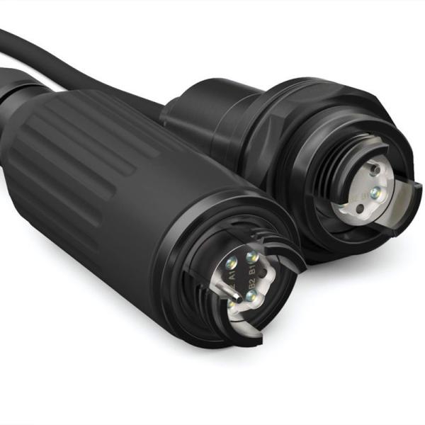Quality Tactical waterproof fiber cable Hermaphroditic Interconnection Expanded Beam for sale