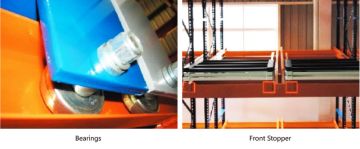 Push Back Pallet Rack High Density Warehouse Storag Rack