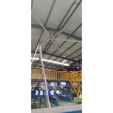 Quality 7.3m Giant Industrial Geared Motor Ventilation Cooling In Express Sorting Center for sale